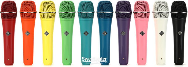Telefunken M80 Supercardioid Dynamic Handheld Vocal Microphone - Blue ...
