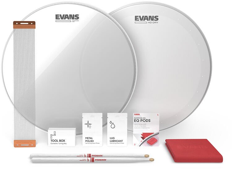 Evans HD Dry Snare Tuneup Kit - 13-inch | Sweetwater