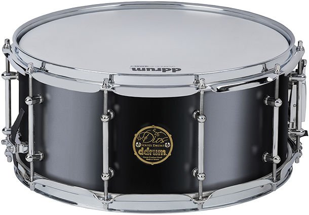ddrum Dios Maple Snare Drum - 6.5 x 14 inch - Satin Black | Sweetwater