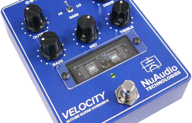 Mission Engineering NuAudio Velocity Nutube Overdrive Pedal | Sweetwater