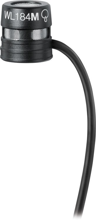 Shure WL184m Supercardioid Lavalier Microphone with LEMO Connector ...