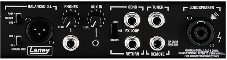 Laney Digbeth DB500H 500-watt Bass Amplifier Head | Sweetwater