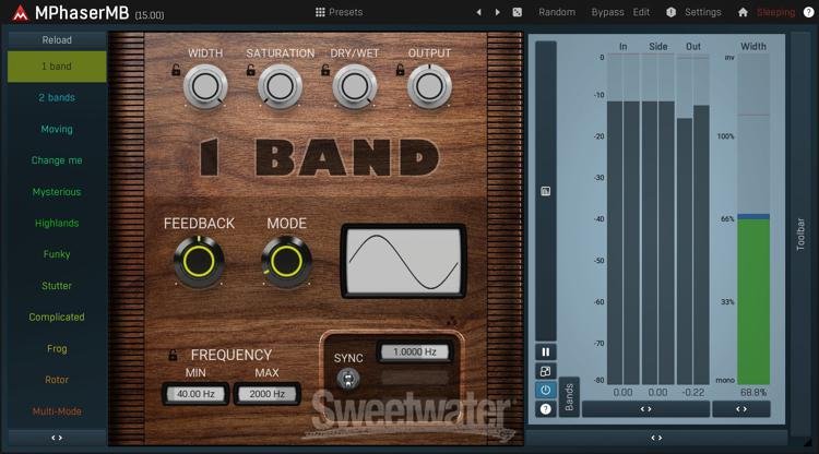 MeldaProduction MPhaserMB Phaser Plug-in | Sweetwater