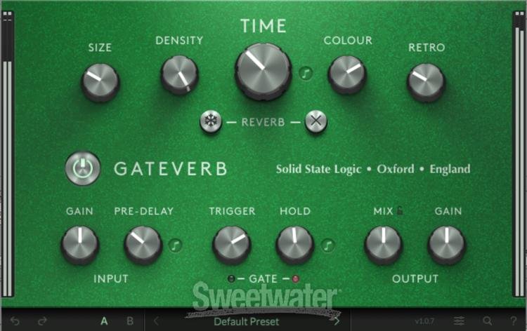Solid State Logic GateVerb Reverb Plug-in | Sweetwater