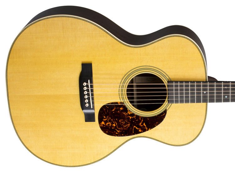 Martin GP-28E - Natural with Fishman Aura VT Enhance Electronics ...