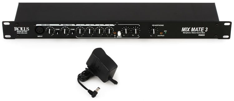 Rolls RM69 Mix Mate 3 Mixer | Sweetwater