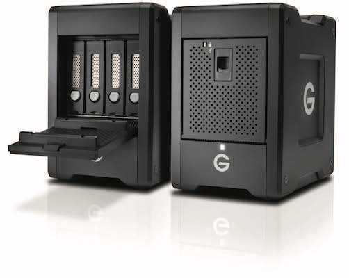 G-Technology G-SPEED Shuttle Thunderbolt 3 16TB Desktop RAID Hard Drive ...