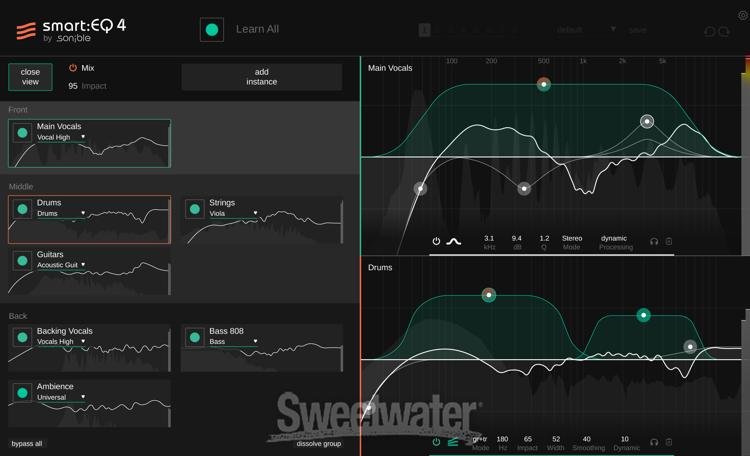 Sonible smart:EQ 4 Plug-in | Sweetwater