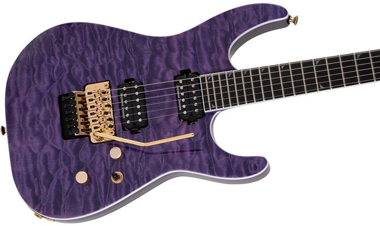 Jackson Pro Series Soloist SL2Q MAH Electric Guitar - Transparent ...