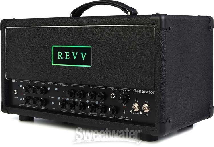 Revv Generator G50 50-/10-watt Tube Amplifier Head | Sweetwater