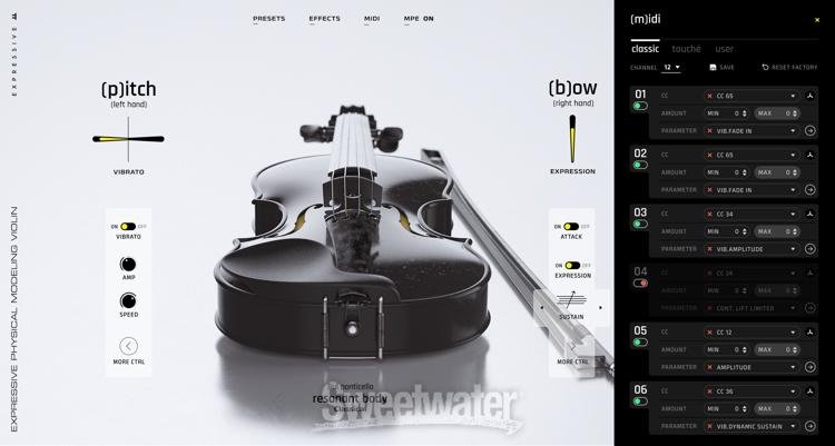 Expressive E Soliste Solo String MPE Virtual Instrument Suite | Sweetwater