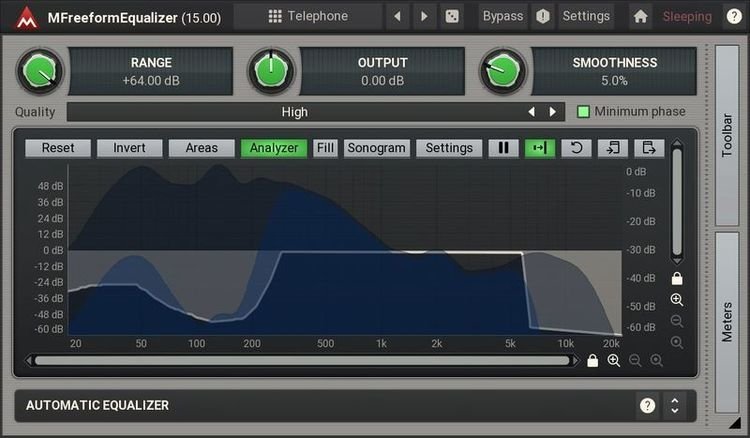 MeldaProduction MFreeformEqualizer Equalizer Plug-in | Sweetwater