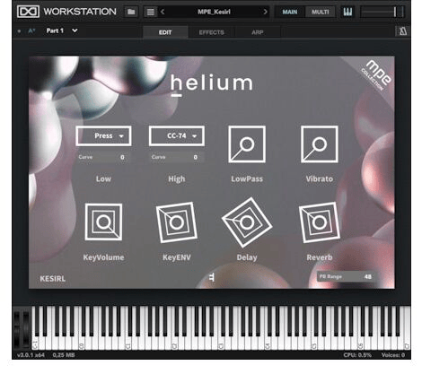 Expressive E Helium Sound Bank | Sweetwater