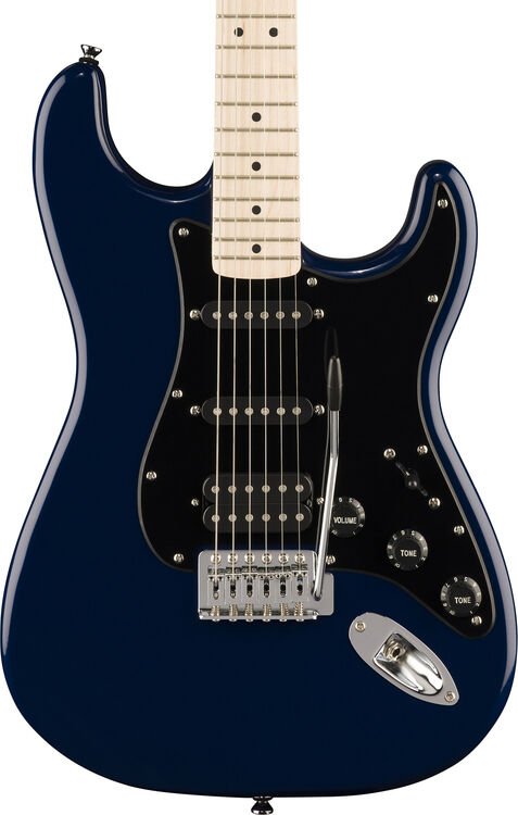 Squier Sonic Stratocaster HSS Electric Guitar - Midnight Blue | Sweetwater