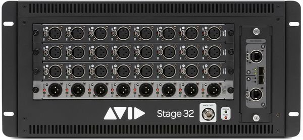 Avid VENUE Stage 32 I/O 24 x 8 Rack | Sweetwater