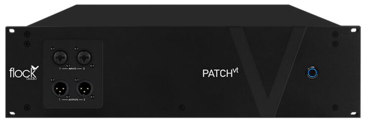 Flock Audio Patch VT 128-point Digitally Controlled Analog Patchbay | Sweetwater