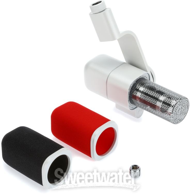 Logitech Blue Sona Dynamic XLR Broadcast Mic - Off White | Sweetwater