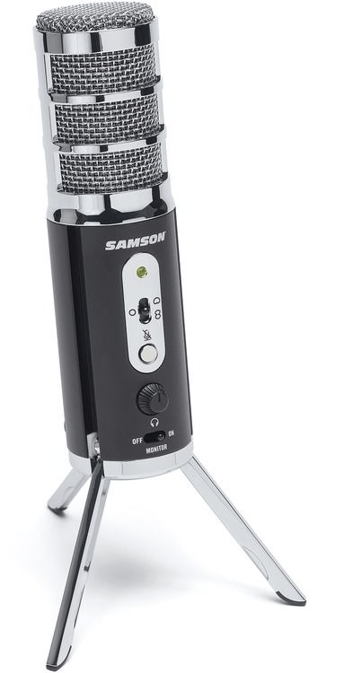 Samson Satellite Desktop USB/iOS Broadcast Microphone | Sweetwater