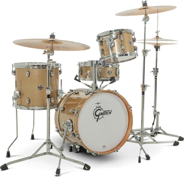 Gretsch Drums Catalina Club Micro 4-piece Shell Pack - Sahara Sparkle ...