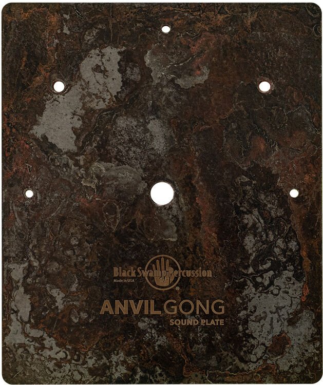 Black Swamp Percussion Anvil Gong Rectangular Sound Plate - 8.5 inches ...