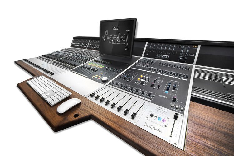 Audient ASP8024-HE 24-channel Recording Console with Dual Producer Desk ...