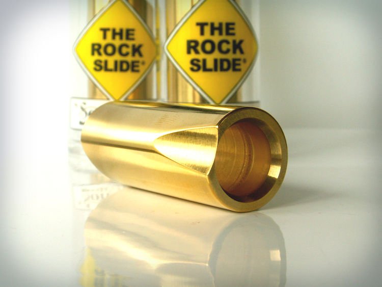 The Rock Slide Polished Brass Slide - Large | Sweetwater