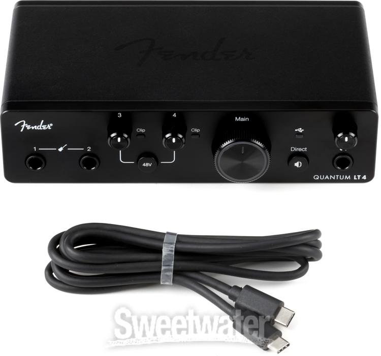 Fender Studio Quantum LT 4 USB-C Audio Interface | Sweetwater