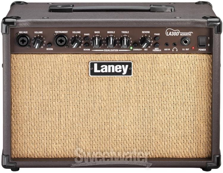 Laney LA30D 30-watt 2-channel Acoustic Guitar Combo Amp | Sweetwater