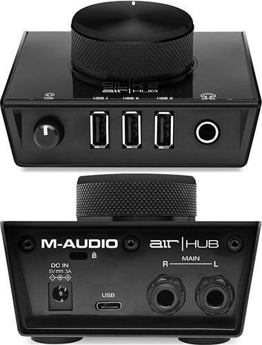M-Audio AIR|Hub USB Audio Interface with Built-in Hub | Sweetwater