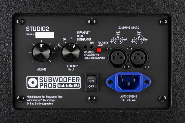 Subwoofer Pros Studio Sub2-10C Powered Studio Subwoofer | Sweetwater