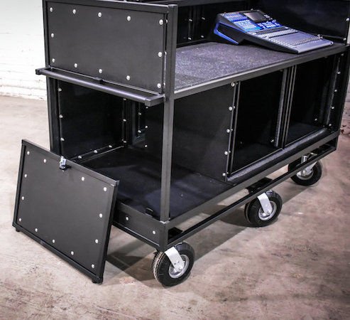 Pageantry Innovations MC-25 Extended Double Mixer Cart | Sweetwater