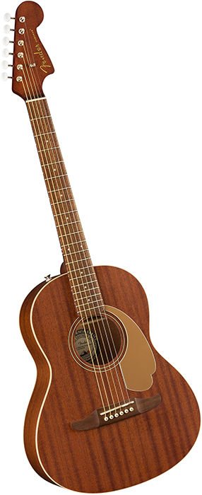 Fender Sonoran Mini Acoustic Guitar - All Mahogany | Sweetwater