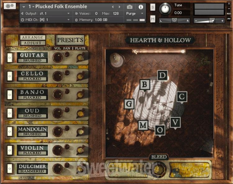Spitfire Audio Hearth and Hollow - Plucked Folk Ensemble Plug-in ...