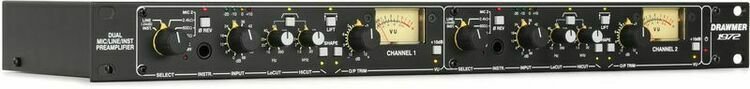 Drawmer 1972 Dual Mic/Line/Instrument Preamplifier with Lift | Sweetwater