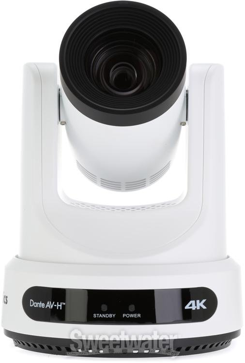 PTZOptics Link 4K 20x Optical Zoom PTZ Camera - White | Sweetwater