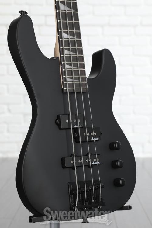 Jackson Concert Bass Minion JS1X - Satin Black | Sweetwater