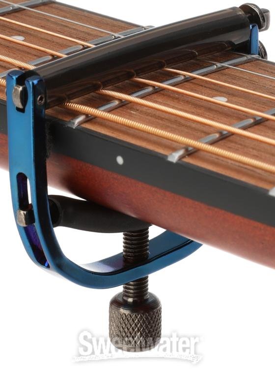 Paige Original 6-string Acoustic Guitar Capo - Blue | Sweetwater