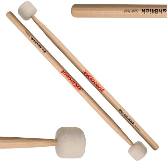 Wincent SwooshSticks - Soft Felt Mallets | Sweetwater