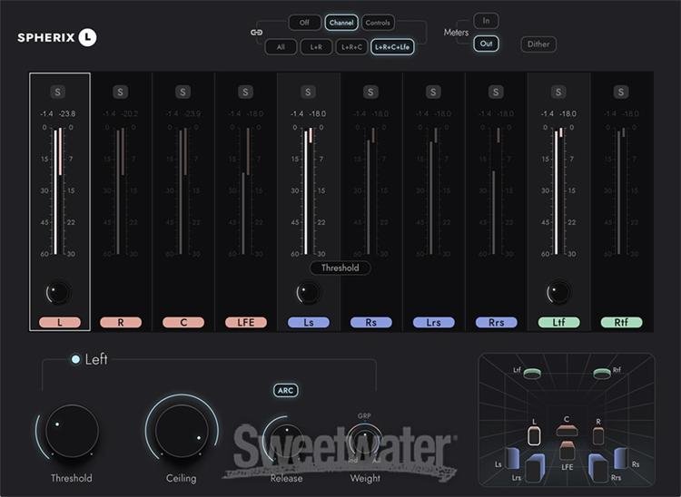 Waves Spherix Immersive Compressor and Limiter Plug-in | Sweetwater