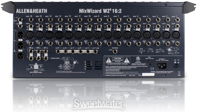 Allen & Heath MixWizard WZ4 16:2 Mixer with Effects | Sweetwater