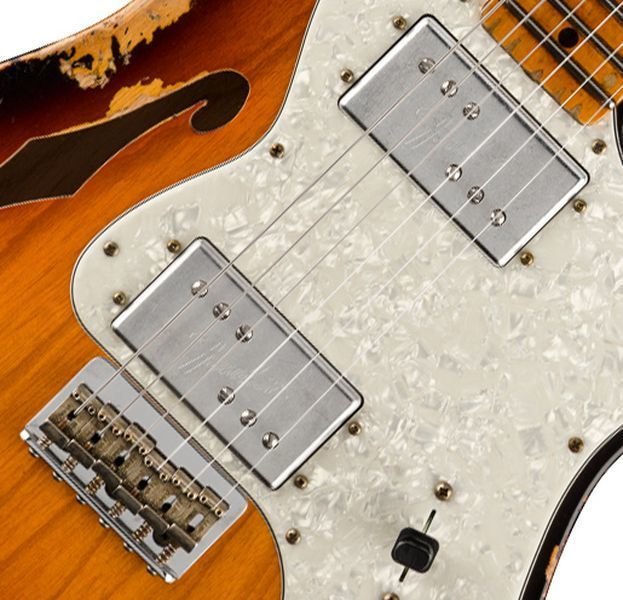 Fender Custom Shop Limited Edition '72 Telecaster Thinline Maple Heavy ...