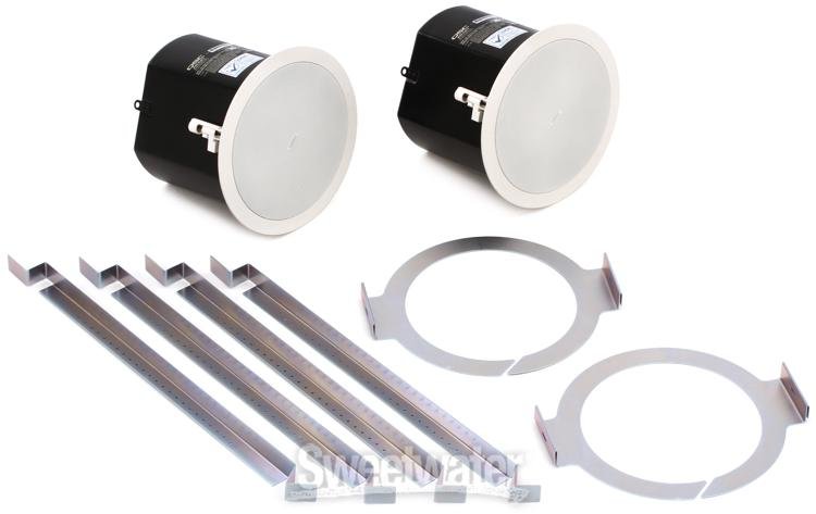 QSC AcousticDesign AD-C6T-WH 6.5-inch Ceiling-mount Speaker - White ...