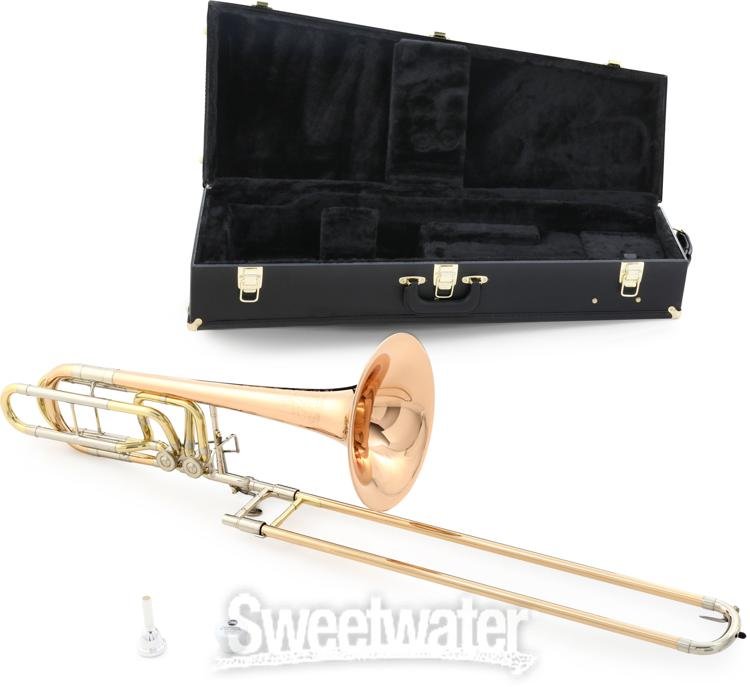 C.G. Conn 112H Professional Bass Trombone Double Indepedent Rotors ...