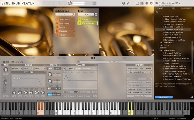 Vienna Symphonic Library Synchron Prime + Divisimate 2 Software Bundle | Sweetwater