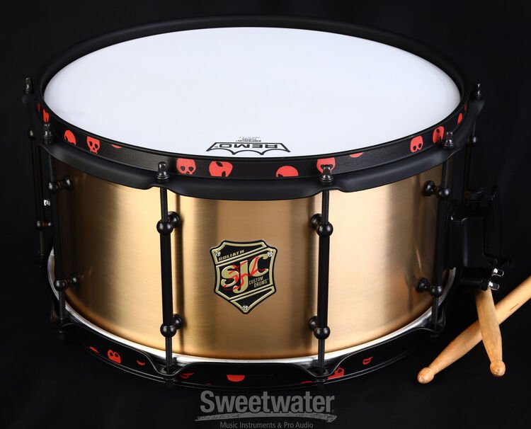 SJC Custom Drums Josh Dun Goliath Snare Drum - 7 inches x 14 inches ...