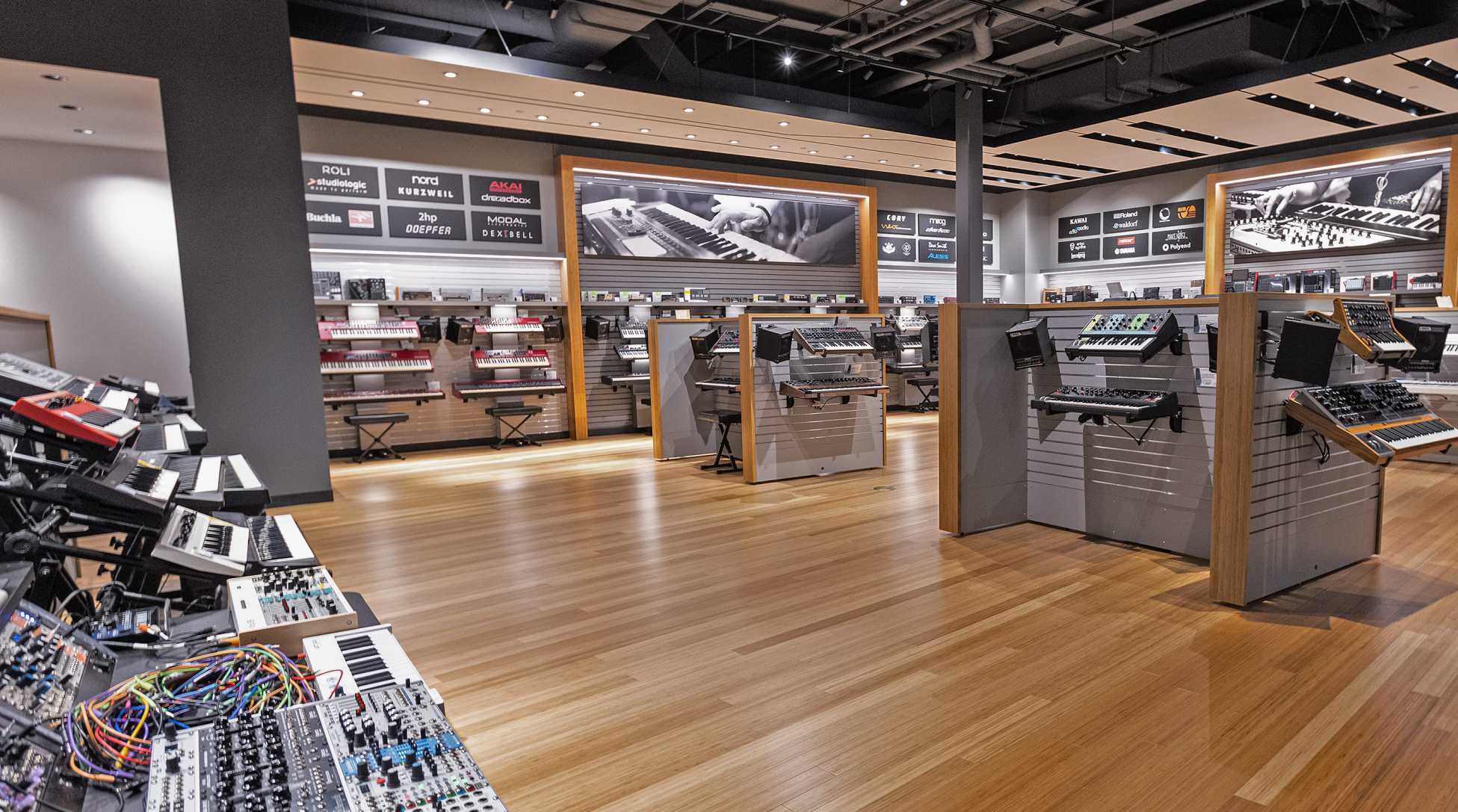 Keyboard and Synth Room at the Sweetwater Music Store | Sweetwater.com