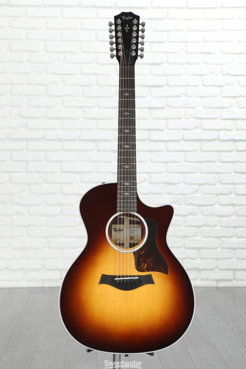 Taylor 454ce-R 12-string Acoustic-electric Guitar - Tobacco Sunburst ...