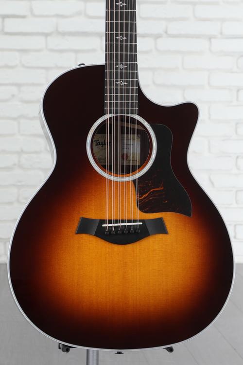 Taylor 454ce-R 12-string Acoustic-electric Guitar - Tobacco Sunburst ...
