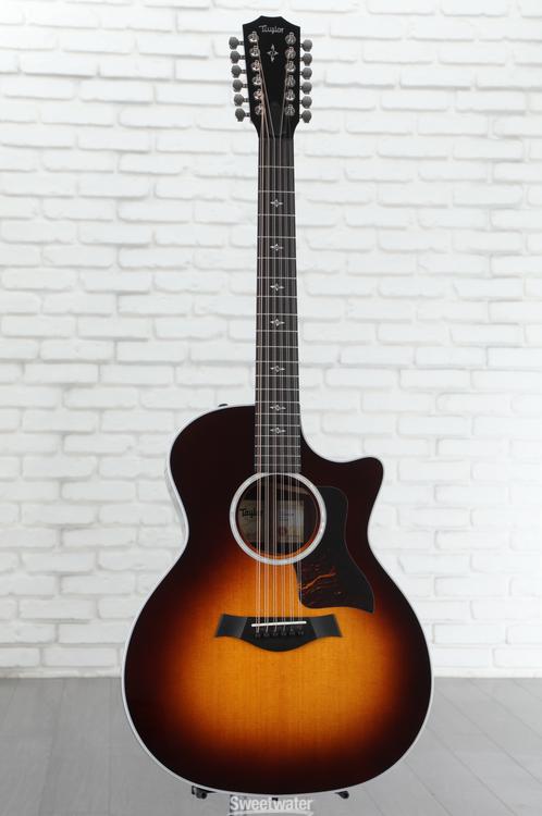 Taylor 454ce-R 12-string Acoustic-electric Guitar - Tobacco Sunburst ...
