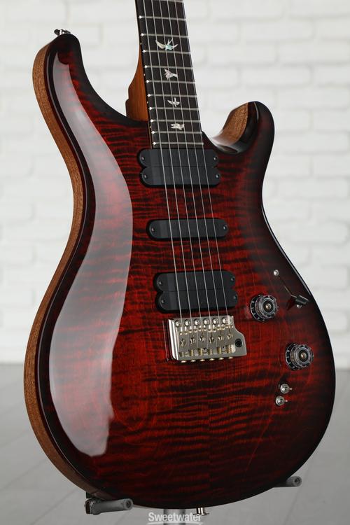 PRS 509 Electric Guitar - Fire Red Wrap Burst/Natural Back | Sweetwater